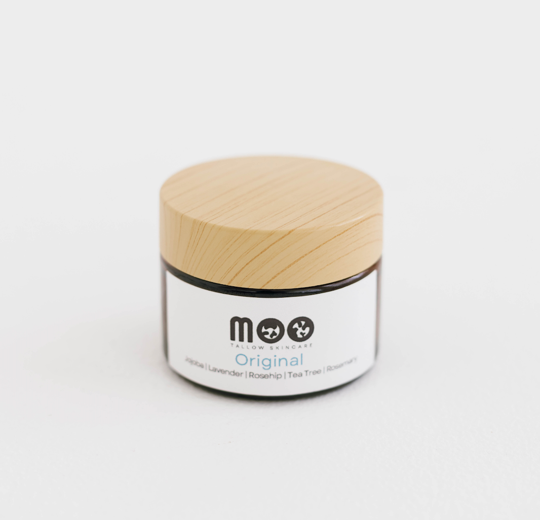 Moo Tallow Skincare | Tallow Face Cream & Tallow Lip Balm