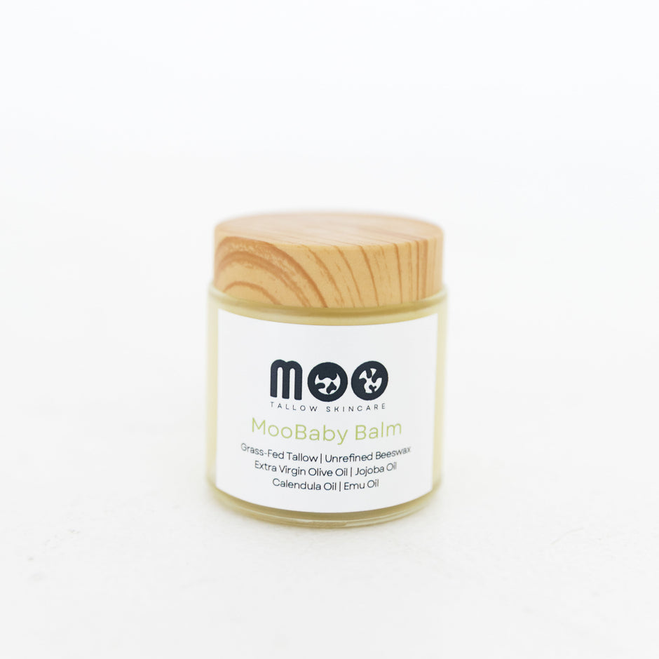 Moo Tallow Skincare | Tallow Face Cream & Tallow Lip Balm